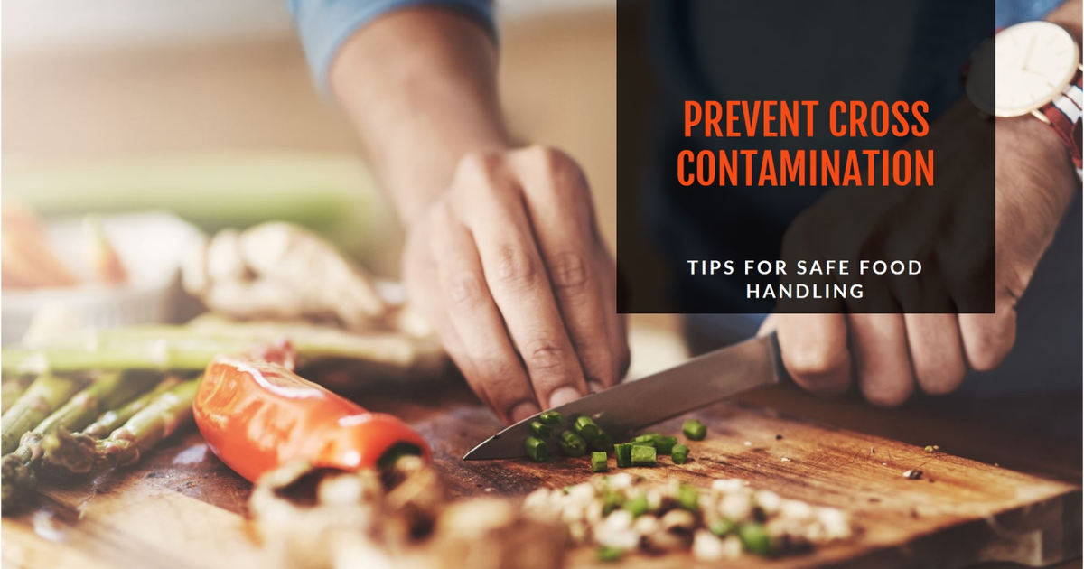 how to handle cross contamination communicationon menus
